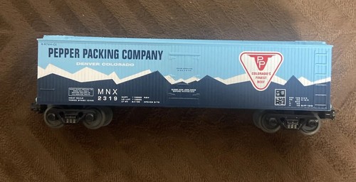Rail King • MTH Trains • Pepper Packing Reefer Car 30-7816 O Scale (Pre ...
