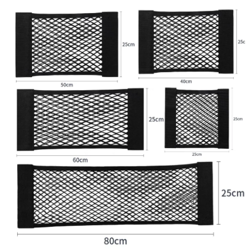 Car Cargo Organizer Storage Elastic String Net Mesh Bag Pocket Trunk ...
