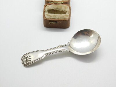 Georgian Sterling Silver Tea Caddy Spoon 1827 Birmingham George Unite ...