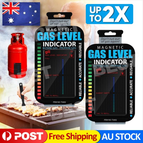 1/2PCS Magnetic Gas Tank Level Indicator Bottle Magnet Gauge BBQ ...