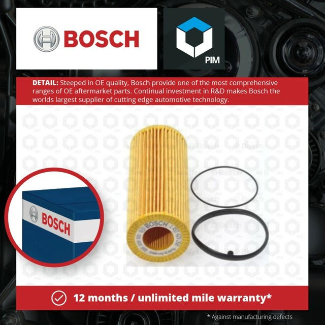 Oil Filter Fits Porsche Cayenne 92a 3.0 10 to 18 Bosch 95810722200 ...