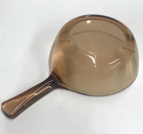 Amber Brown Pyrex Corning Visions Glass .5L Sauce Pan Cookware Pot Only ...