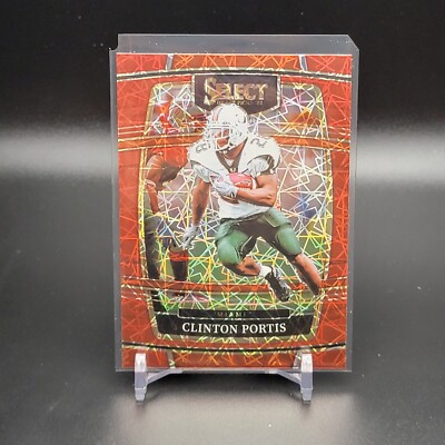 2022 Select Draft CLINTON PORTIS #72 CONCOURSE RED LAZER PRIZM SP ...