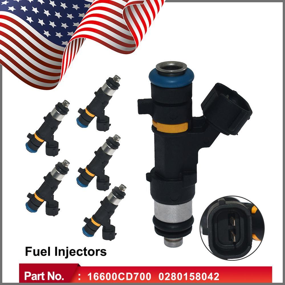 6x Fuel Injector for Infiniti FX35 2005-2008 G35 M35 Nissan Murano 350Z ...