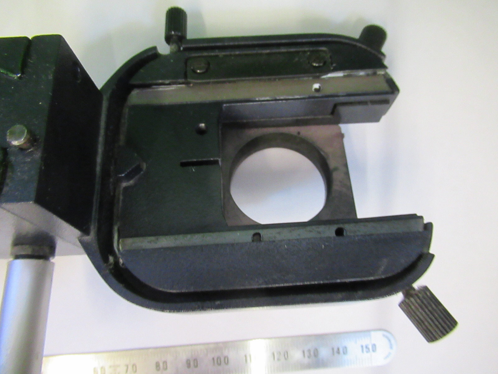 LEICA DMRB CONDENSER HOLDER FOR PARTS MICROSCOPE PIECE AS PICTURED &Z5 ...