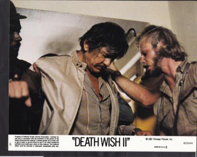 Charles Bronson Thomas F. Duffy Death Wish II 1982 movie photo 45082 | eBay