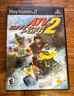 ATV Offroad Fury 2 (Sony PlayStation 2, 2002) PS2 Game Complete W ...