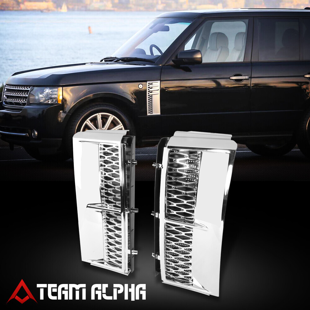 Fits 2003-2012 Range Rover L322 Fender Diamond Mesh Side Vent Grille ...