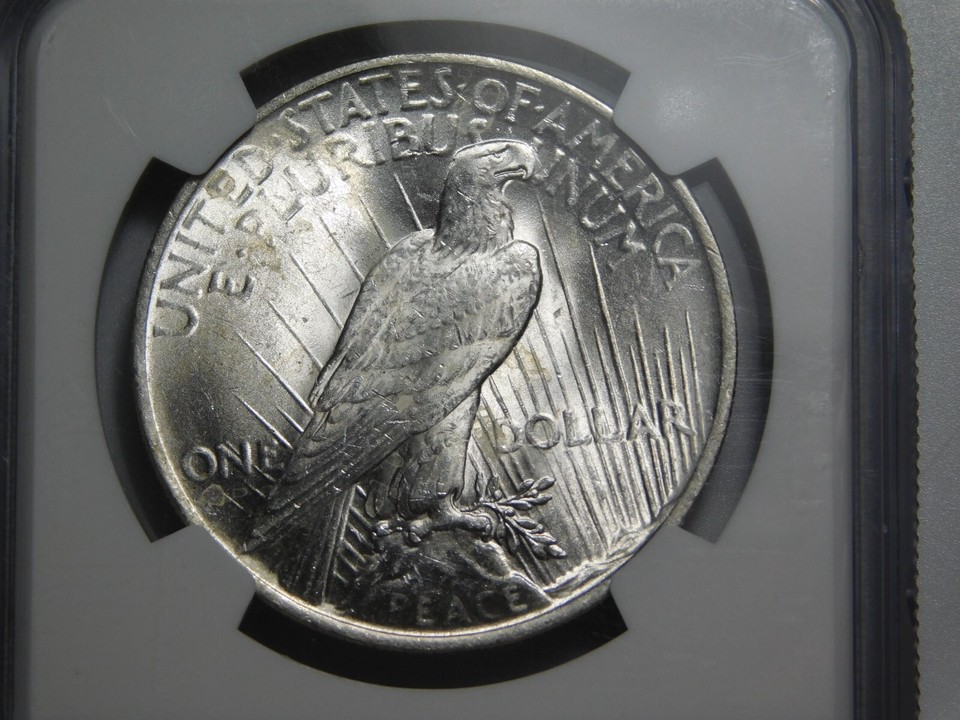 OLD US COINS 1922 PEACE SILVER DOLLAR NGC MS 62 | eBay