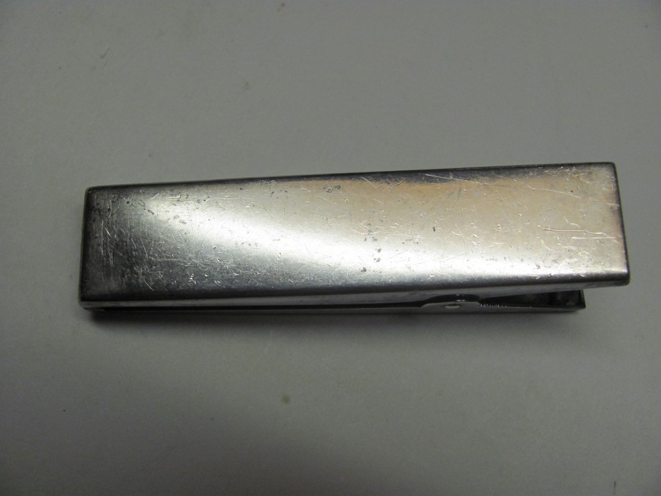 Vintage Charles Thomae Sterling Silver Large Paper Clip Stamped | eBay