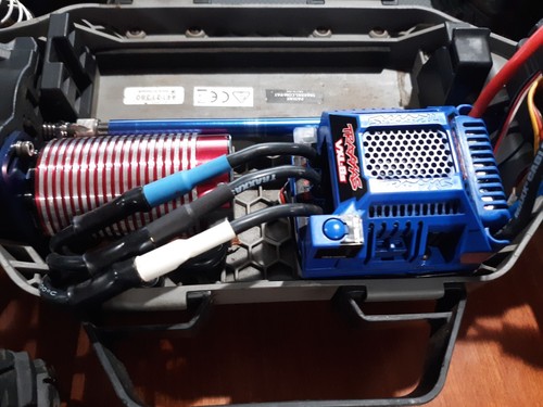 Traxxas Slash Ultimate Ford Fiesta/Rally 4x4 LCG ESC Mount VXL-4s VXL ...