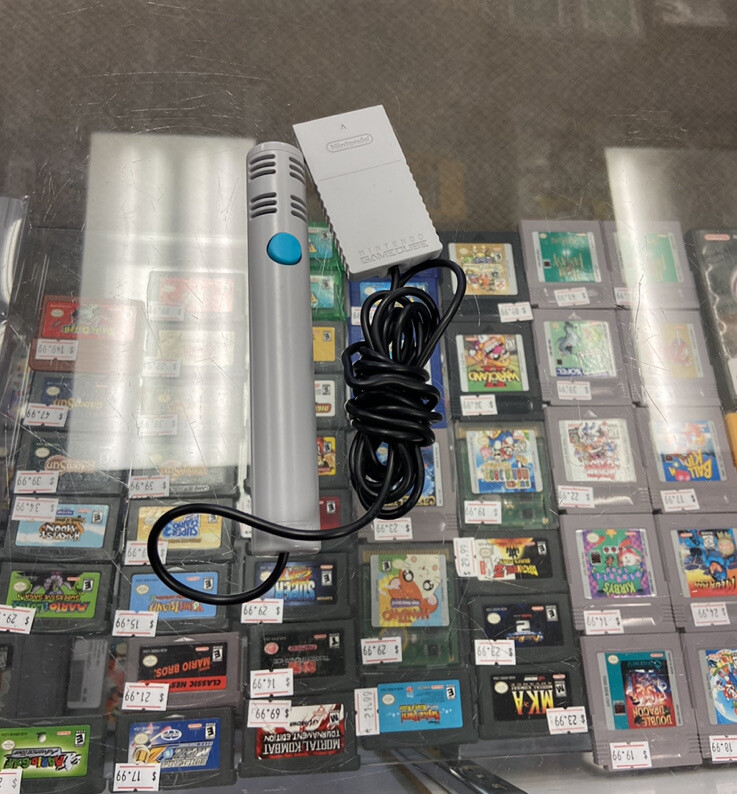 Official Nintendo GameCube Microphone (Mario Party 6 and 7 Compatible ...