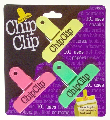 3" Bright Chip Clip 3 Count for sale online | eBay