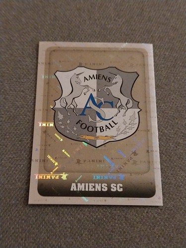 Amiens Sc. Écusson. Saison 2018-19. Numéro 1.Ligue 1.Sticker .Football ...