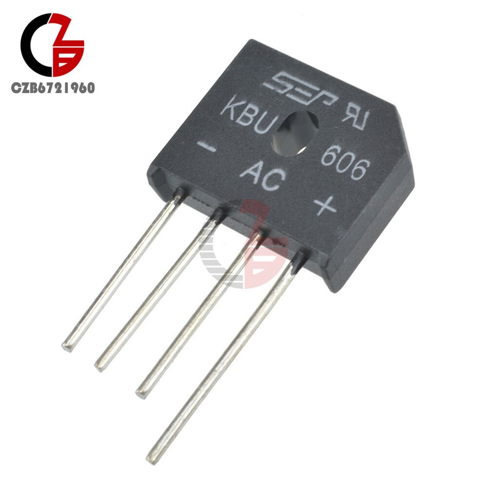 5PCS KBU606 DIOTEC SEMICONDUCTOR 6A 600V KBU606 | eBay
