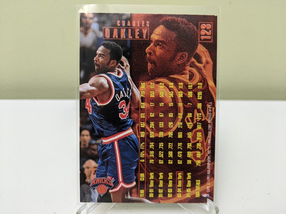 1995-96 Fleer #123 Charles Oakley New York Knicks | eBay