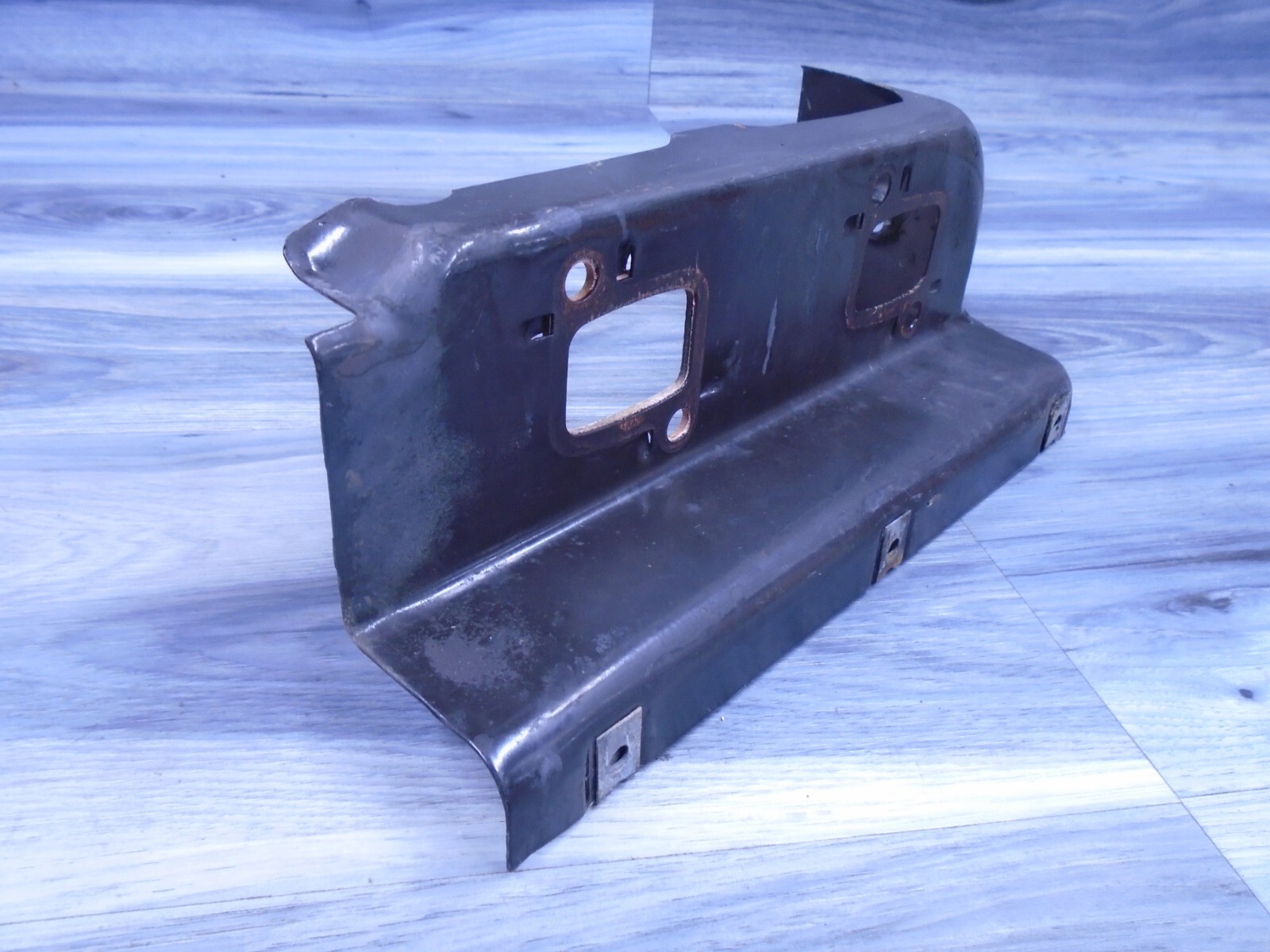 1980 80 Skidoo Everest 500 Snowmobile Engine Side Skid Plate Belly Pan ...