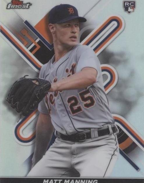 2022 Topps Finest - Matt Manning #6 Refractor (RC) for sale online | eBay