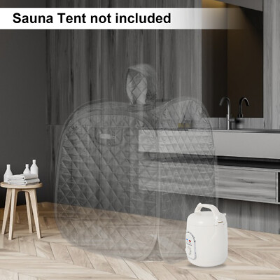 1.5L Portable Steamer Pot Machine Home Spa Steam Bath Sauna Body Slim ...
