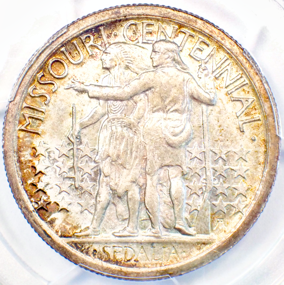 1921 Missouri 2x4 Half Dollar 50C Coin - PCGS MS66+ Plus Grade ...