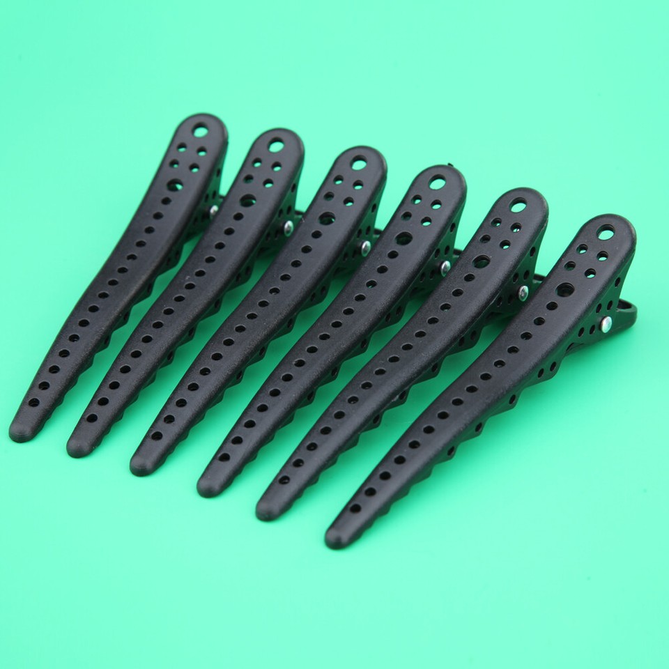 6Pcs Professional Hair Clips Hair Cutting Clips 3.9 Inch Long for Men ...