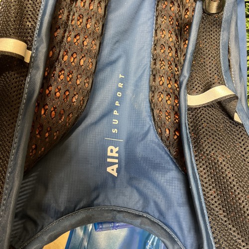 CAMELBAK Hydration Backpack, Classic Blue/Gray Hiking Water Container ...