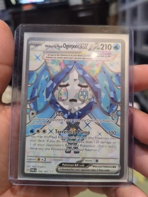Wellspring Mask Ogerpon EX 194/167 Pokemon TCG Card Twilight Masquerade ...