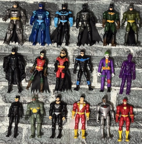 Spin Master Hasbro Marvel DC 3.75” Lot of 18 Figures Great Pre-owned ...