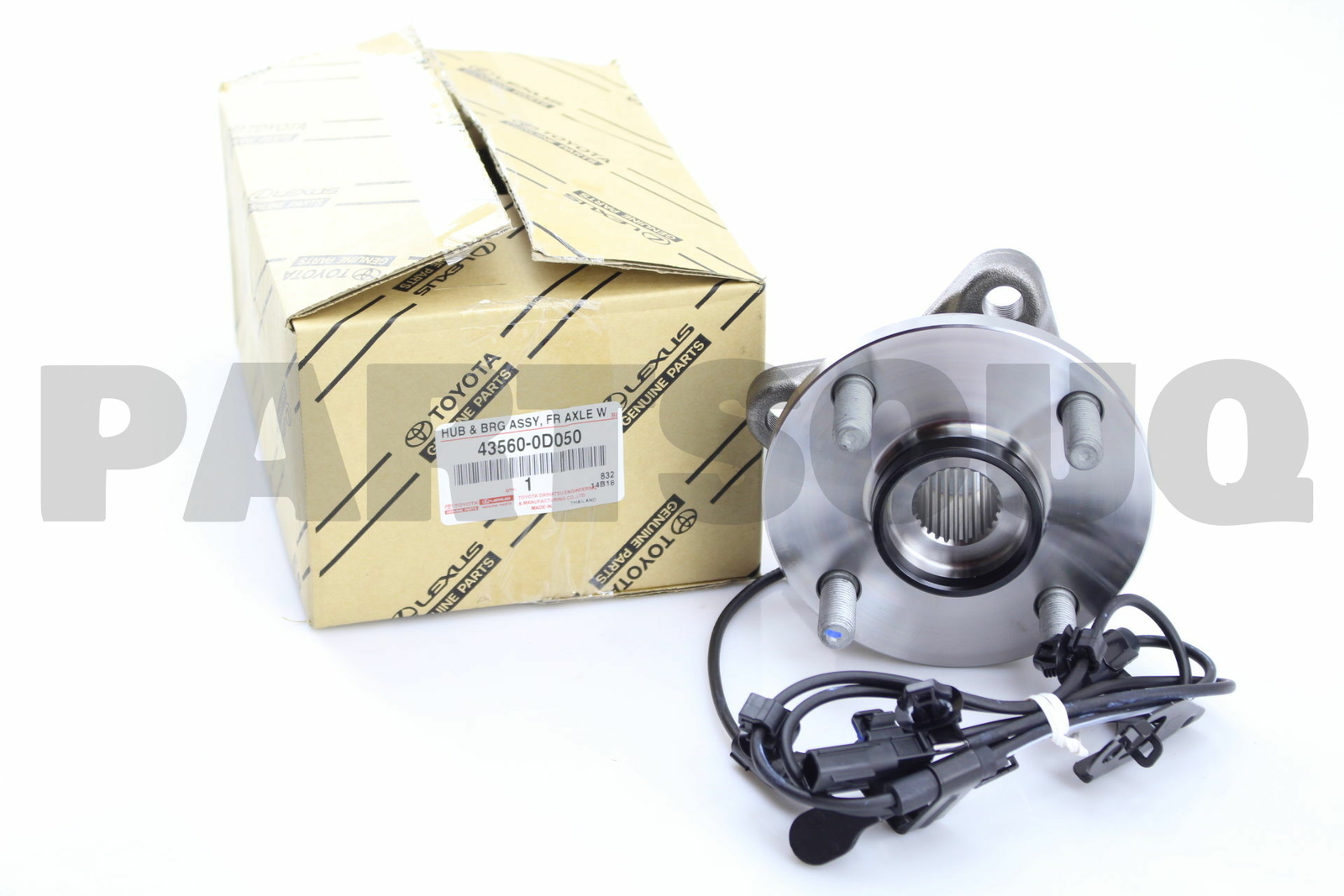 435600D050 Genuine Toyota HUB SUB-ASSY, FRONT AXLE, LH 43560-0D050 | eBay