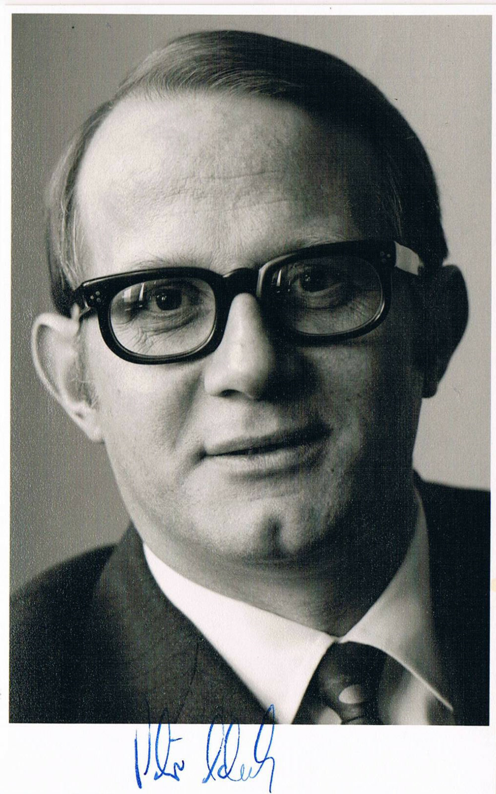 Germany Paul Schulz 1930-2013 autograph signed 3.5"x5.5" photo ...