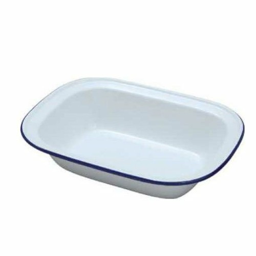 28cm Falcon Steak Ashet Pie Baking Bake Oven Dish Tin Enamel Oblong ...