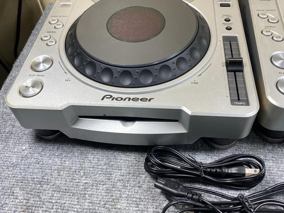 Pioneer DJ CDJ-800MK2 set of 2 DJ Turntable CD MP3 with power cable ...
