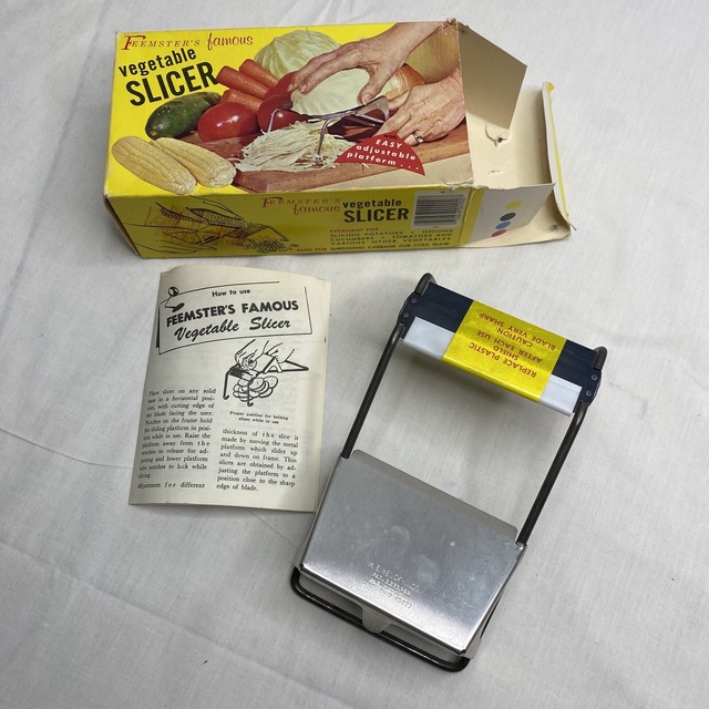 Vintage Feemster's Famous Vegetable Slicer #900 - for sale online | eBay