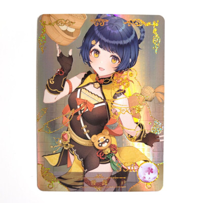 Goddess Story 5M03 Doujin Holo SSR Card - Genshin Impact Xiangling | eBay