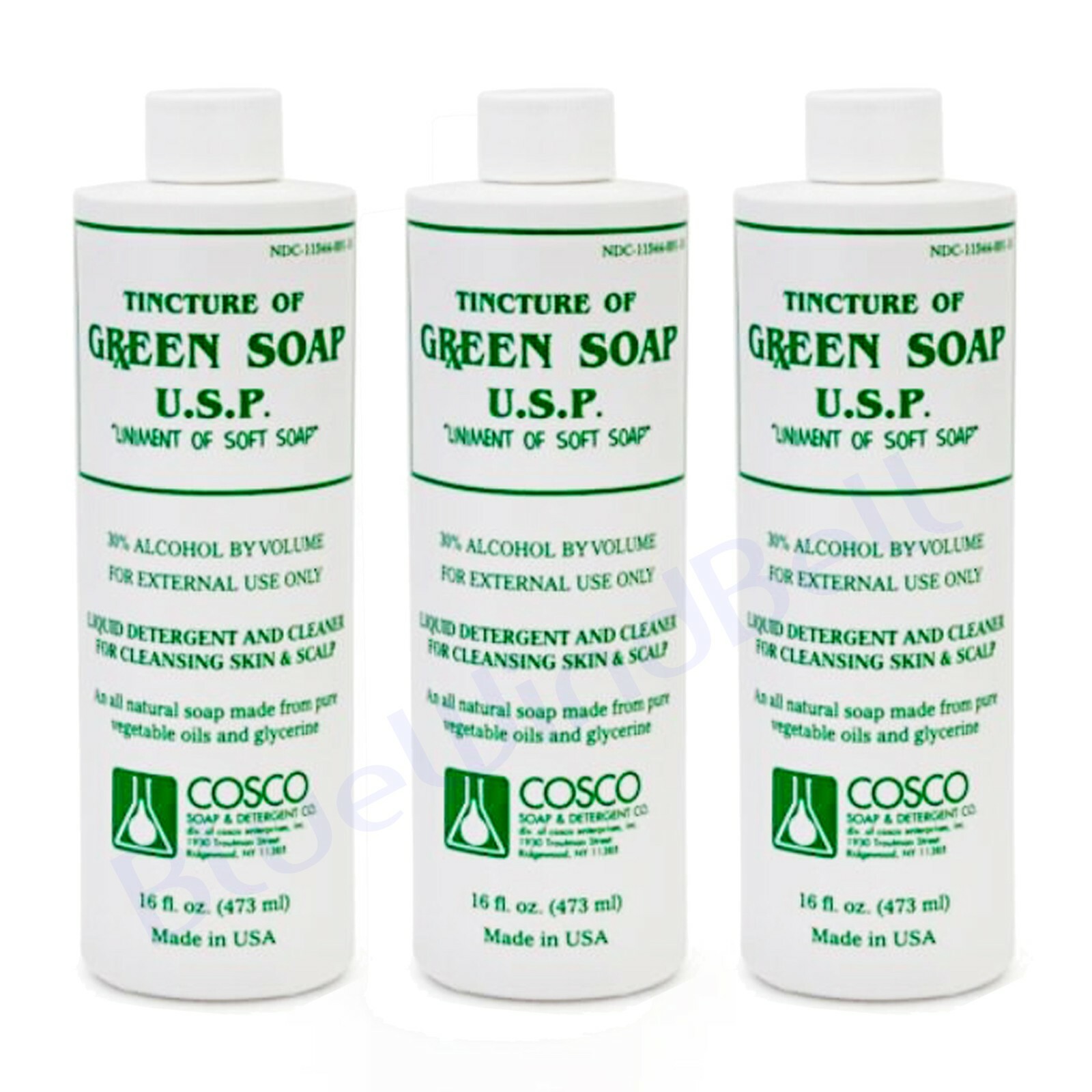 COSCO Pure Green Soap - Tattoo Medical Supplies 8oz/1-pint(16oz)/1 ...