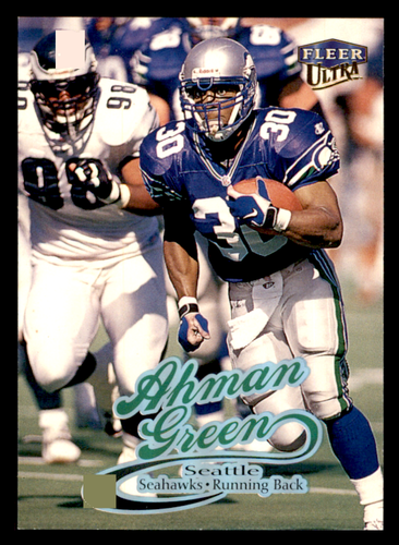 1999 Ultra Ahman Green #28 Seattle Seahawks | eBay