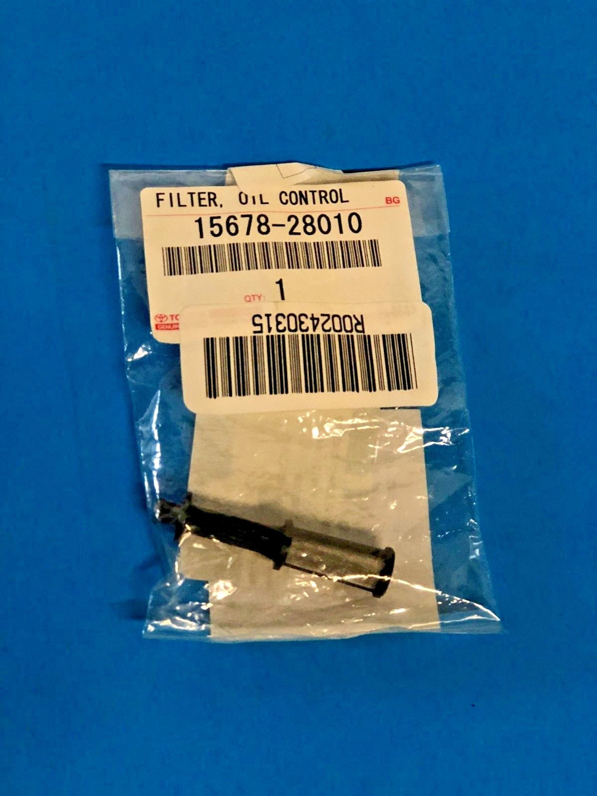 1567828010 Genuine Toyota Filter Oil Control Valve 15678-28010 for sale ...
