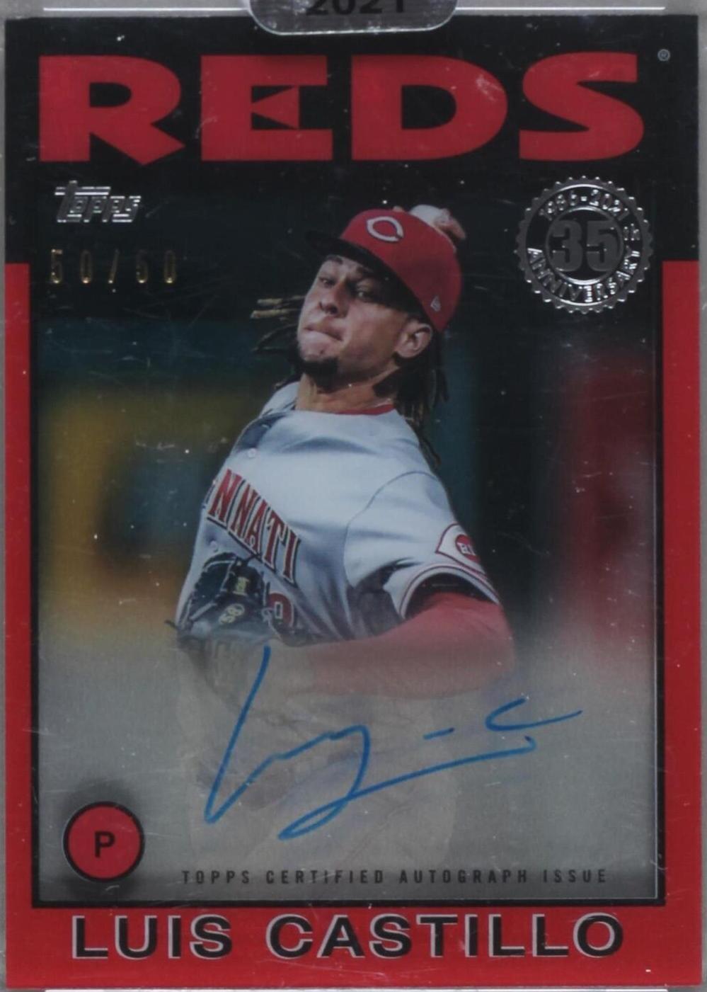 2021 Topps Clearly Authentic Autographs - 1986 Topps Baseball Luis ...
