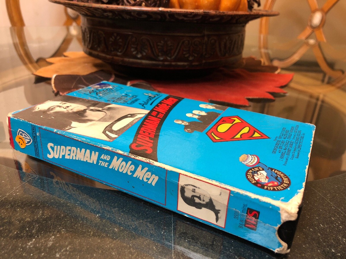 Superman Et Les Hommes Taupes Vhs Vhs New George Reeves In SUPERMAN