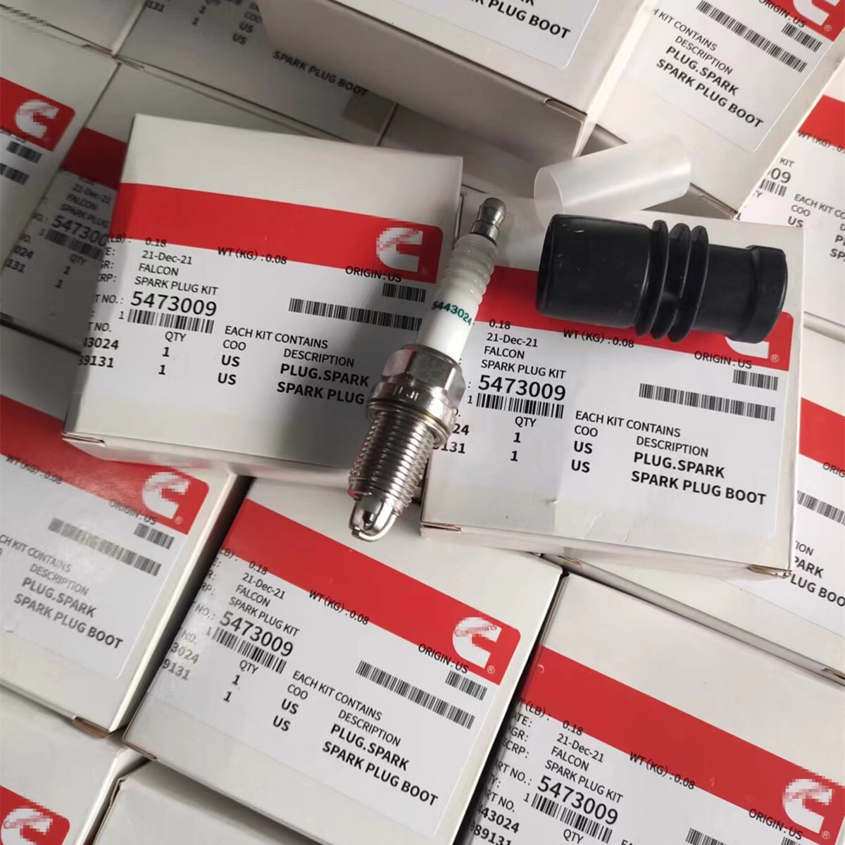 For Cummins Spark Plug 5473009 Updated p/n 5633754 4309391 ...