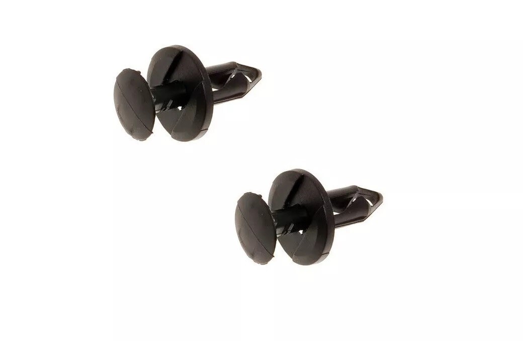 LR3 LR4 Range Rover Sport Evoque Two (2) Push Rivet Fasteners Genuine ...