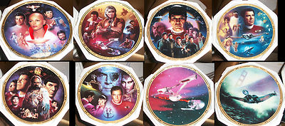 STAR TREK™ THE MOVIES Plate Collection by Hamilton | eBay