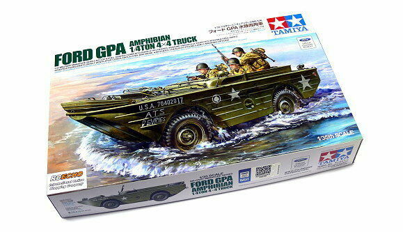 Tamiya 35336 1/35th Ford GPA Amphibian 1/4ton 4x4 Truck Model Kit for ...
