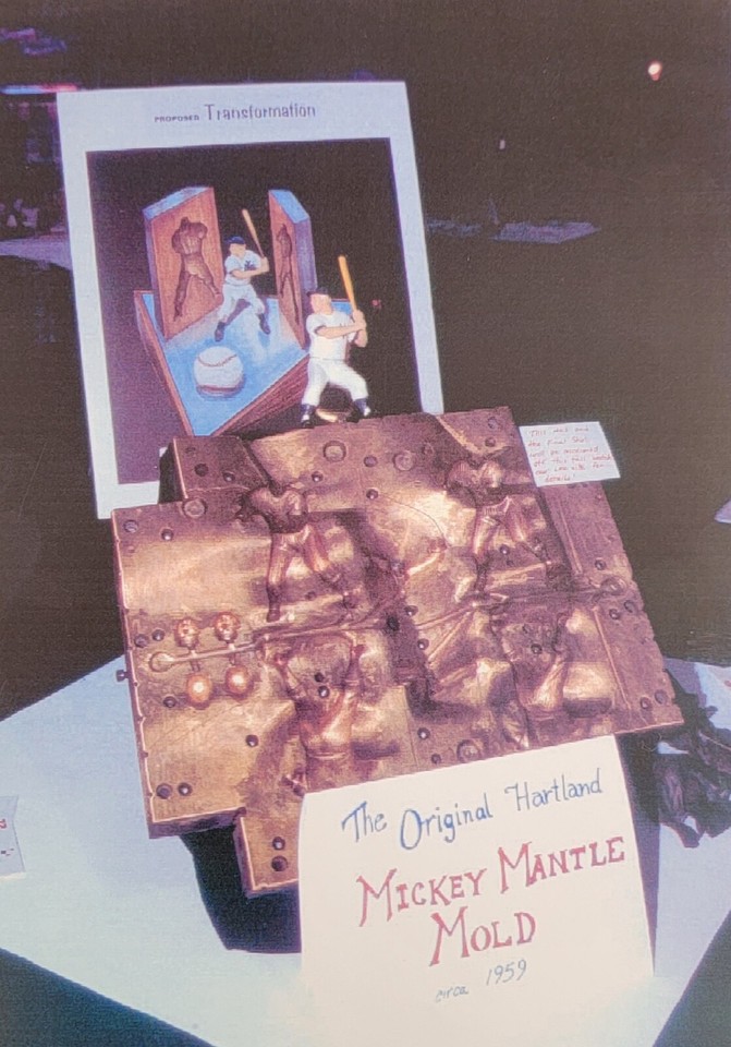 Mickey Mantle ORIGINAL Hartland Mold (circa 1959) with FINAL SHOT! | eBay