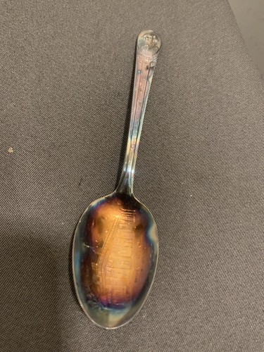 George Washington 1st U.S. President : Silver Spoon Mount Vernon Wm ...