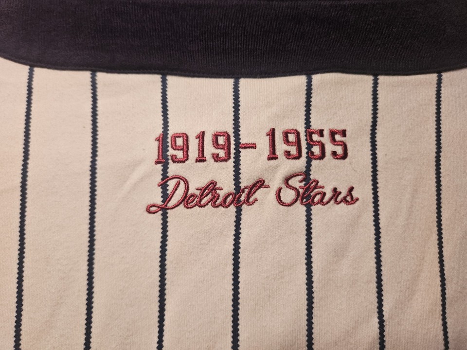 NWT Detroit Stars Jersey Men M-L Negro League Baseball Throwback 1920 ...