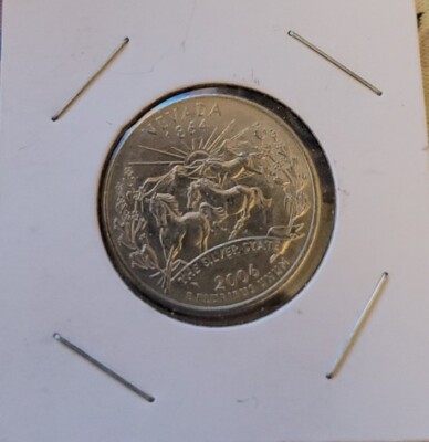 2006-P Nevada State Quarter ERROR coin "pooping horse" DIE CHIP | eBay
