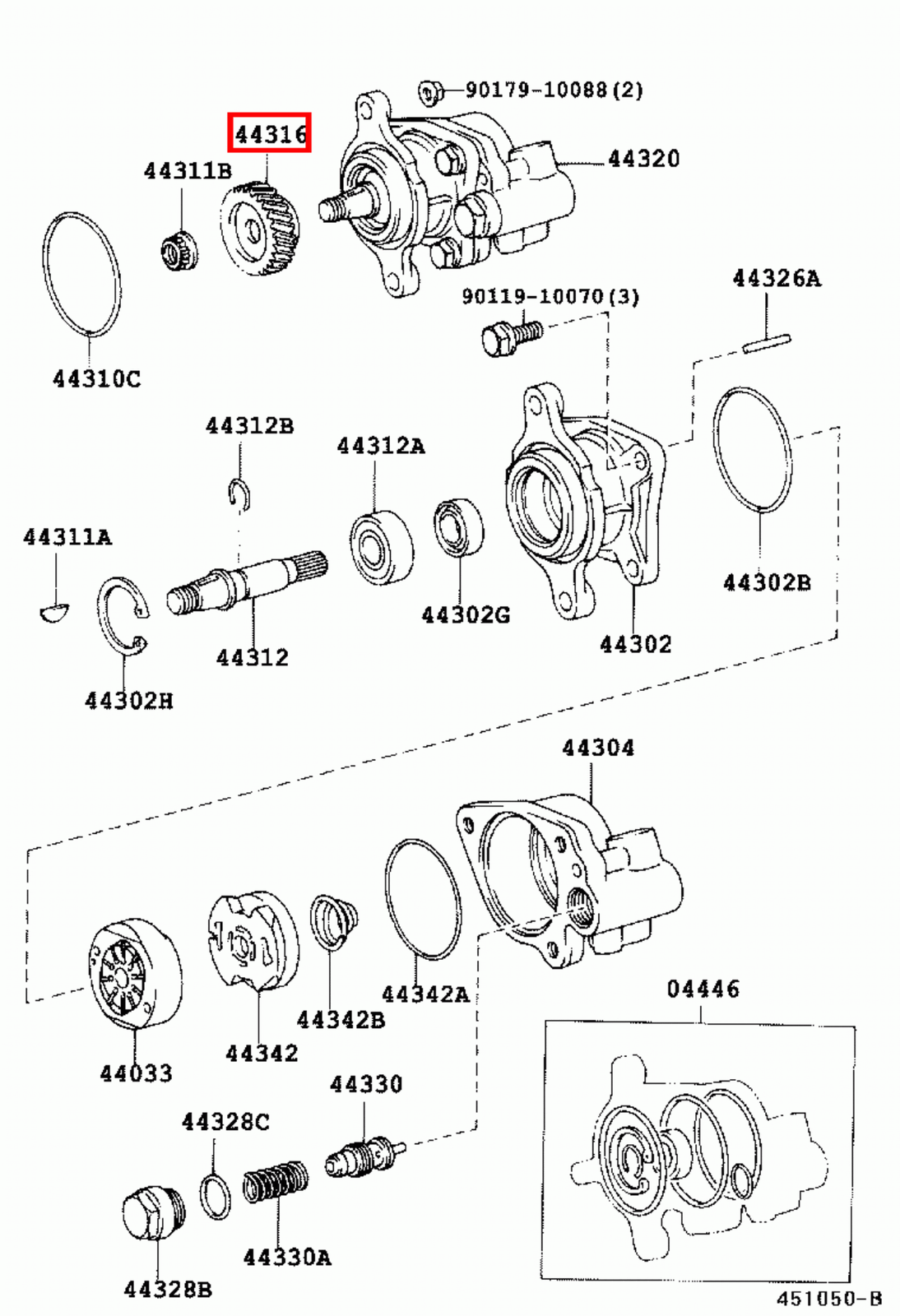 Genuine LandCruiser HZJ77 HZJ76 HZJ75 HZJ74 HZJ73 1HZ Power Steering ...