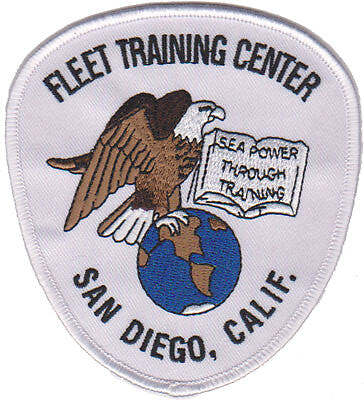 Officially Licensed US Navy Fleet Training Center San Diego CA Patch | eBay