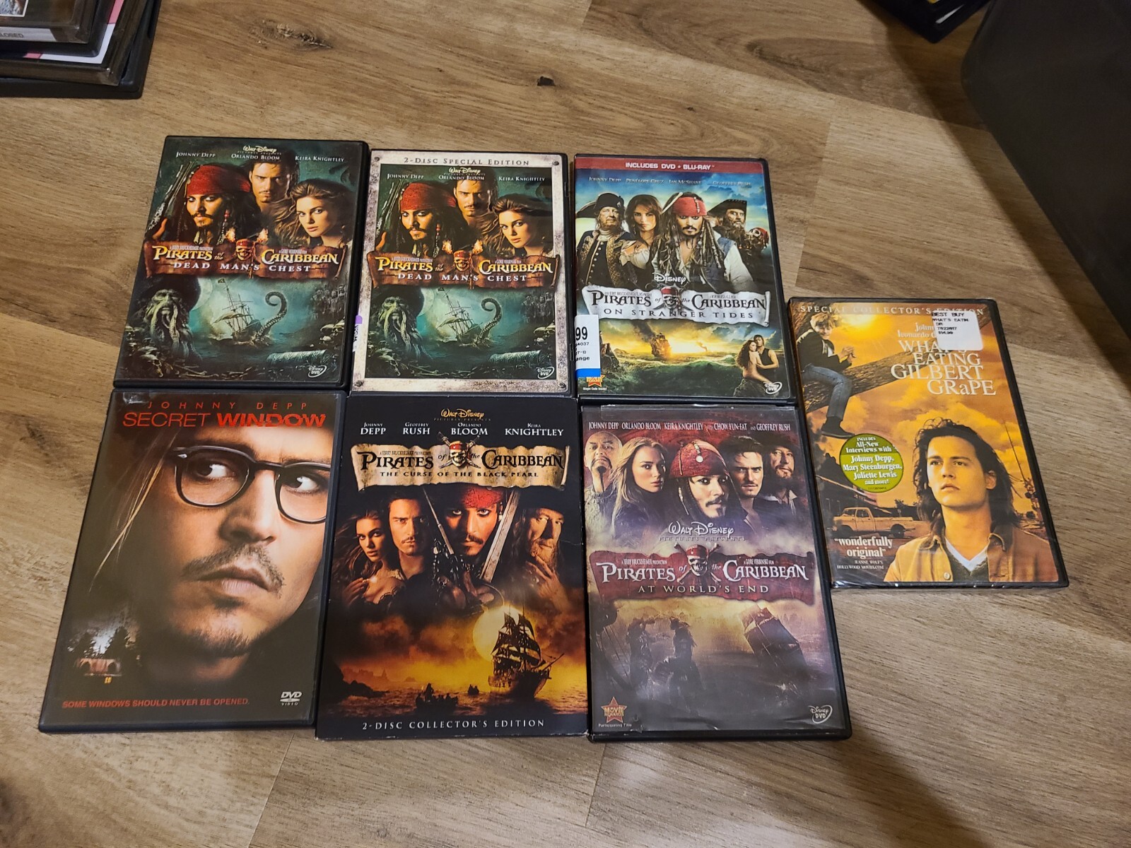 Johnny Depp DVD Movies Lot - 7 Movies | eBay